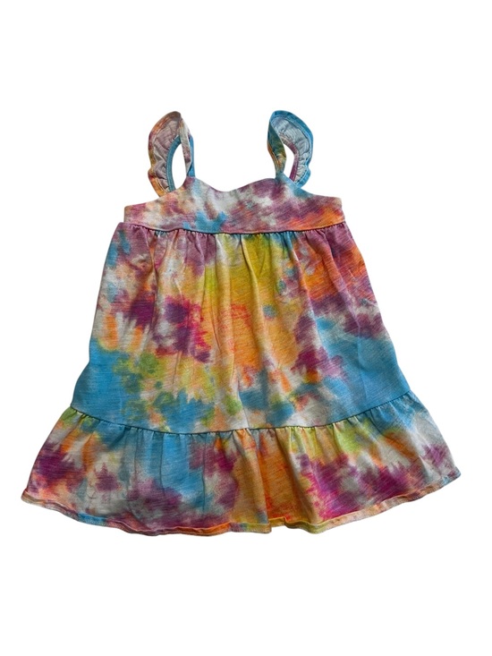 George | Dresses | George Tiedye Baby Girls 824 M Dress In Blue Yellow ...